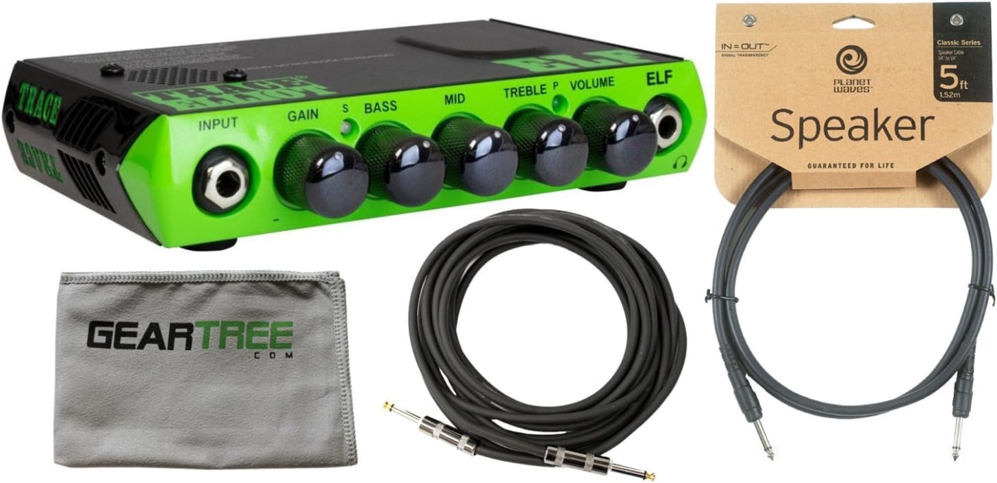 Amazon.com: Trace Elliot® ELF Ultra Compact Bass Amplifier : Musical ...