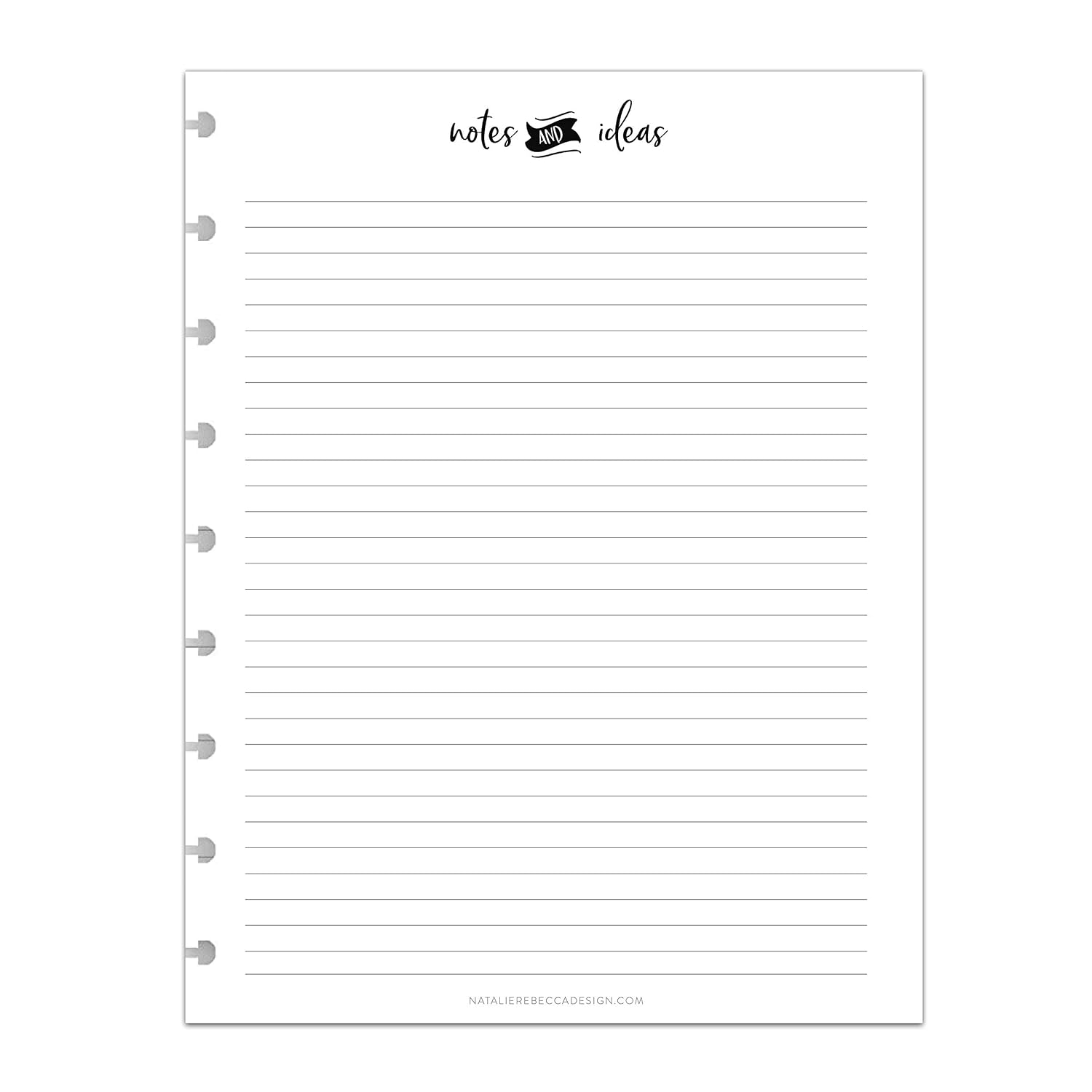 Amazon.com: BetterNote Notes Refill Pages for Disc Notebooks, fits ...