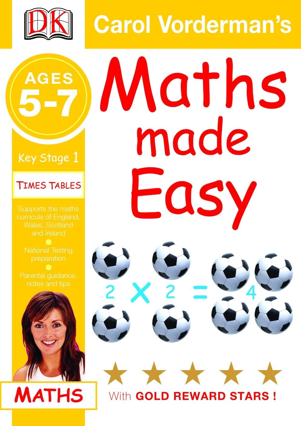 Maths Made Easy Times Tables Ages 5-7 Key Stage 1 (Carol Vorderman's ...