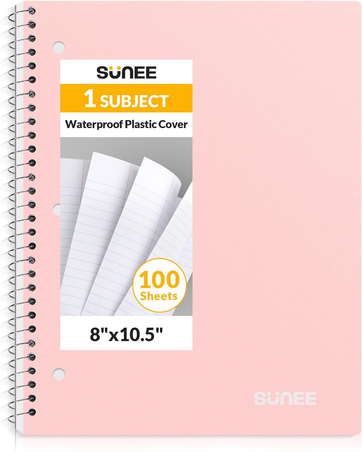 Amazon.com : Five Star Spiral Notebook, 1-Subject, 100 College-Ruled ...