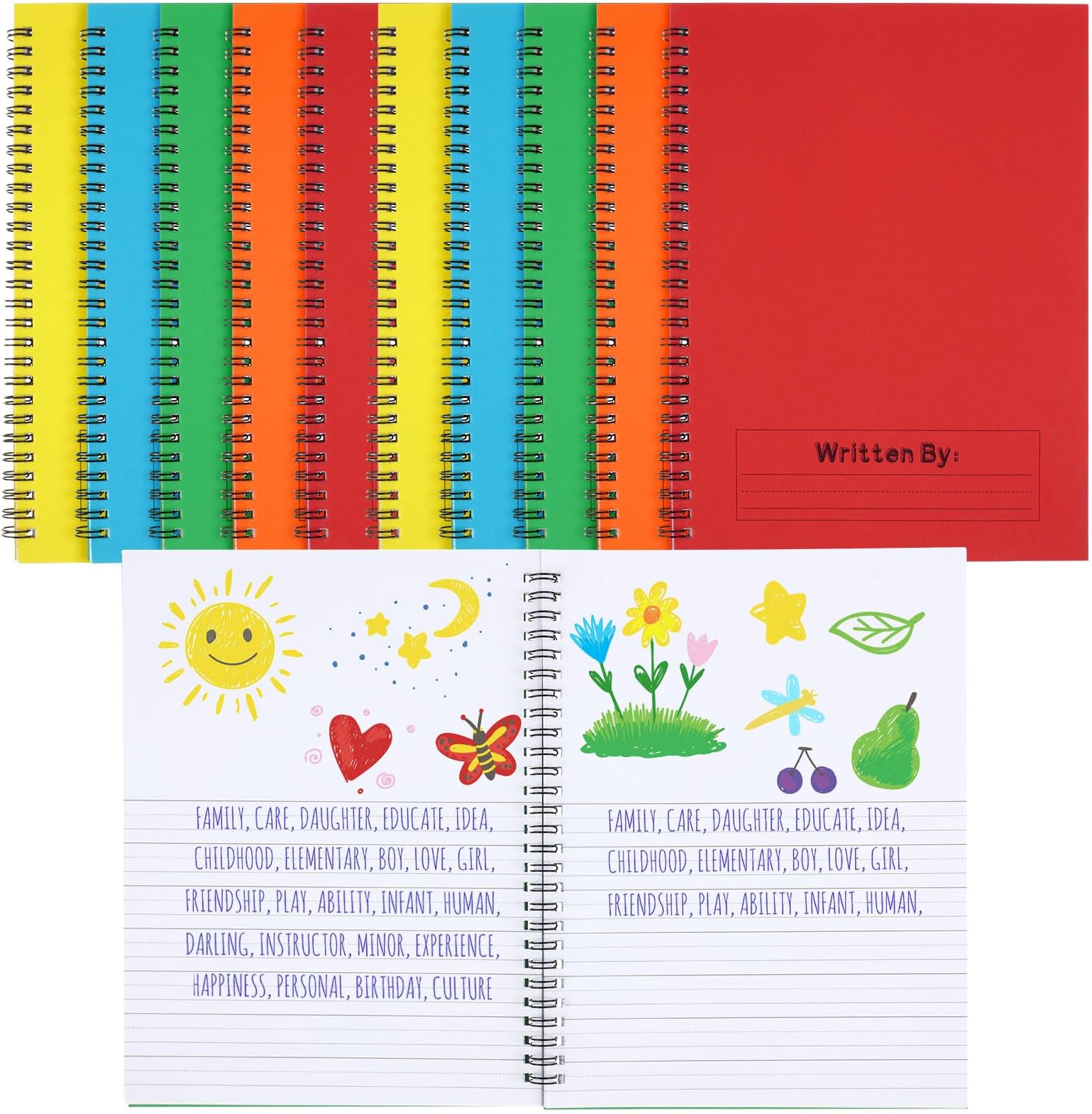 Amazon.com : Pacon Primary Composition Spiral Book 5/8-in. and Picture ...