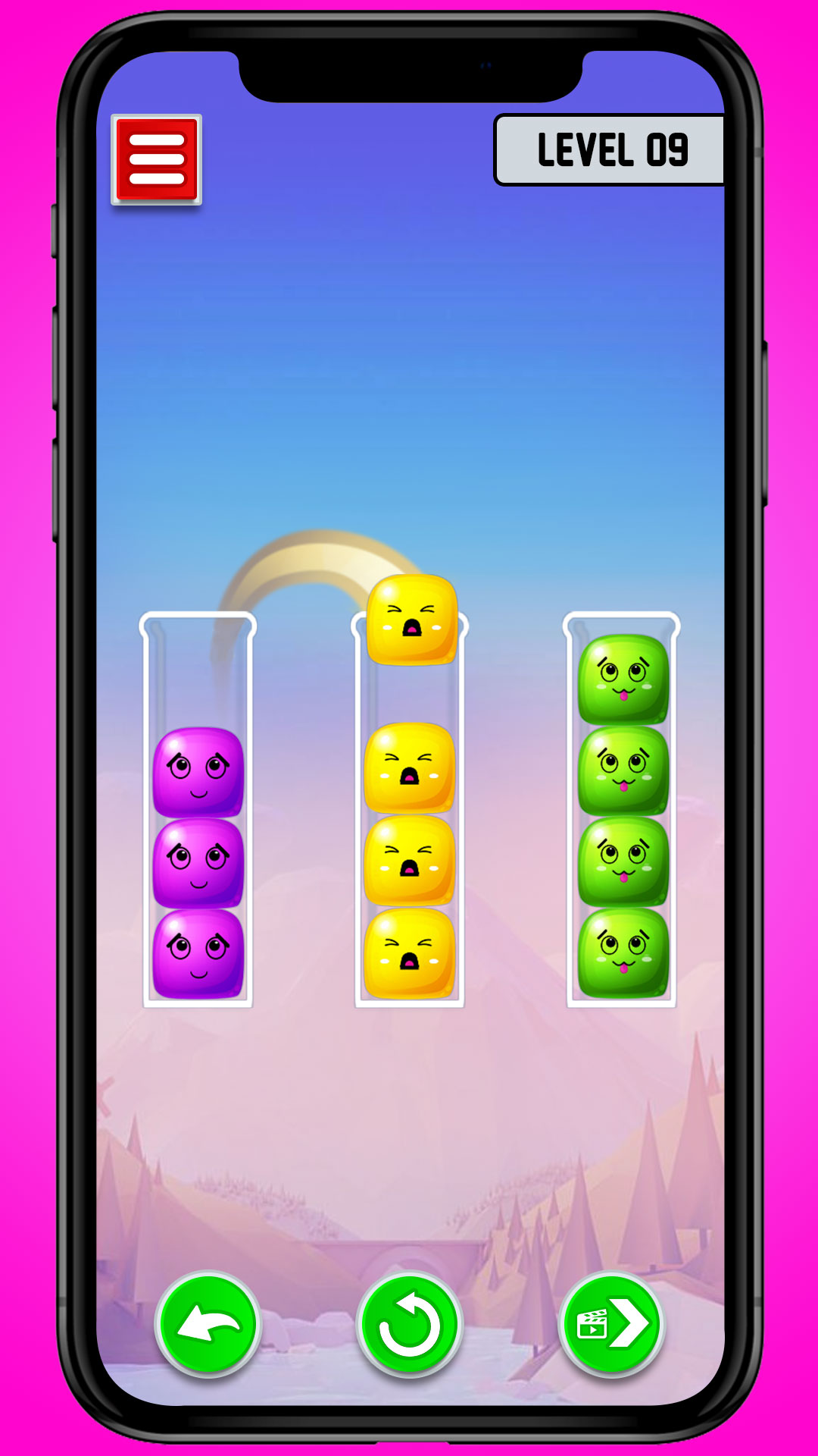 Jelly Emoji Sort Puzzle Master: Color Sort Puzzle ASMR Sorting Puzzle ...