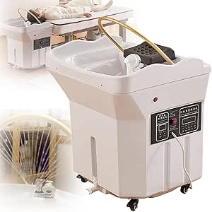 Professional Head Spa Machine with LED Phototherapy & 360° Water ...