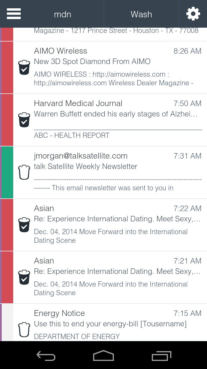 MailWasher Mobile - App on Amazon Appstore