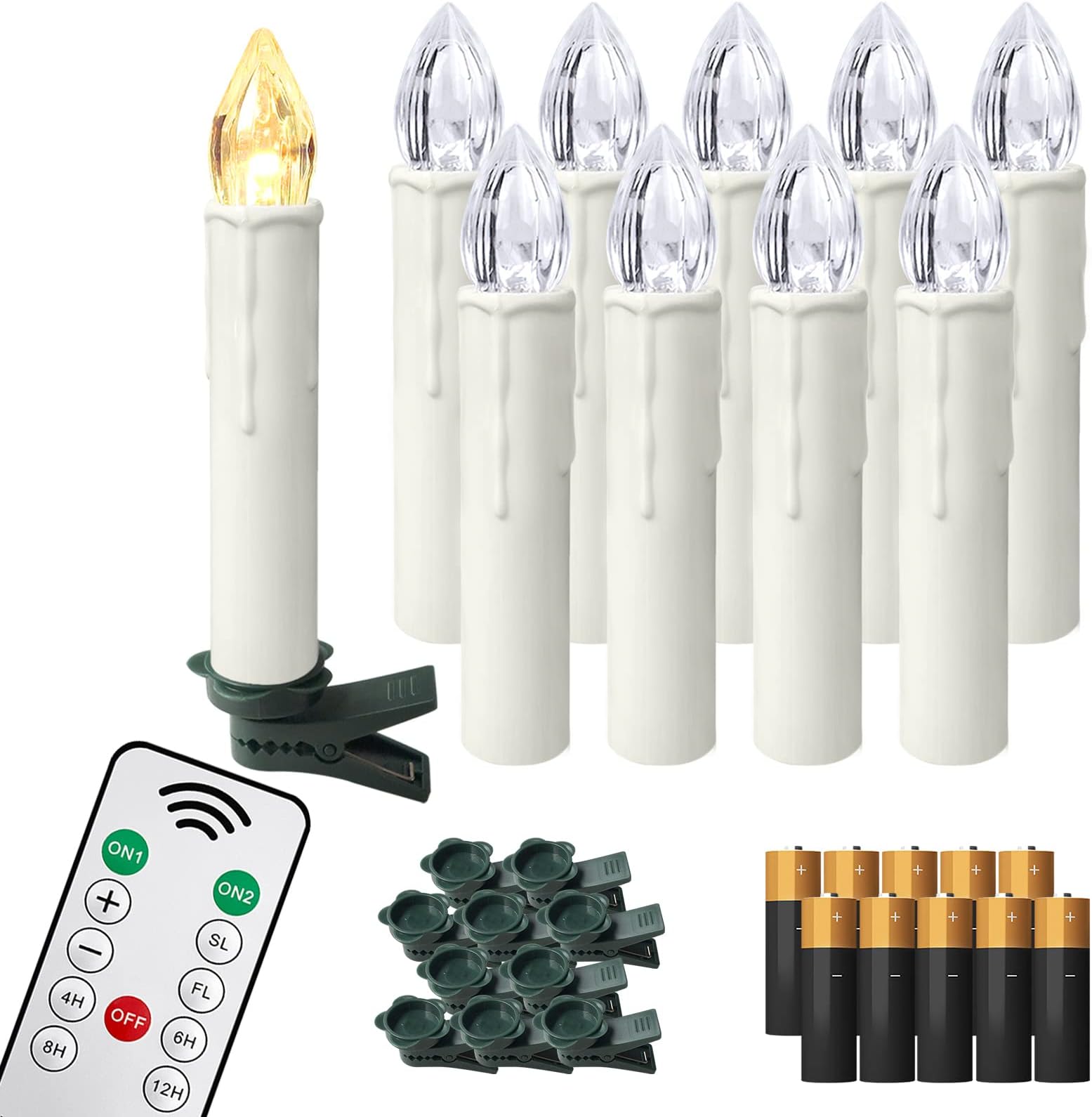 Kabellose Kerzen Fur Den Weihnachtsbaum