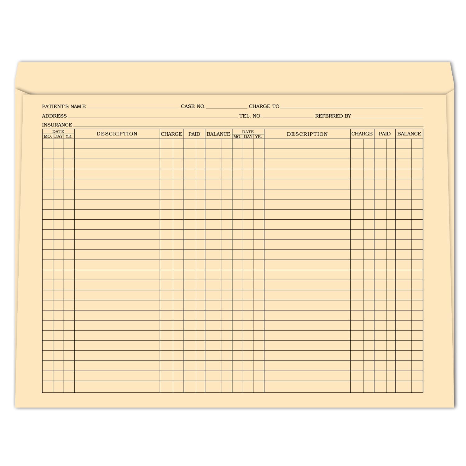Amazon.com : Manila File Jacket 9-1/2” x 12” Chart Folders – Heavy Duty ...