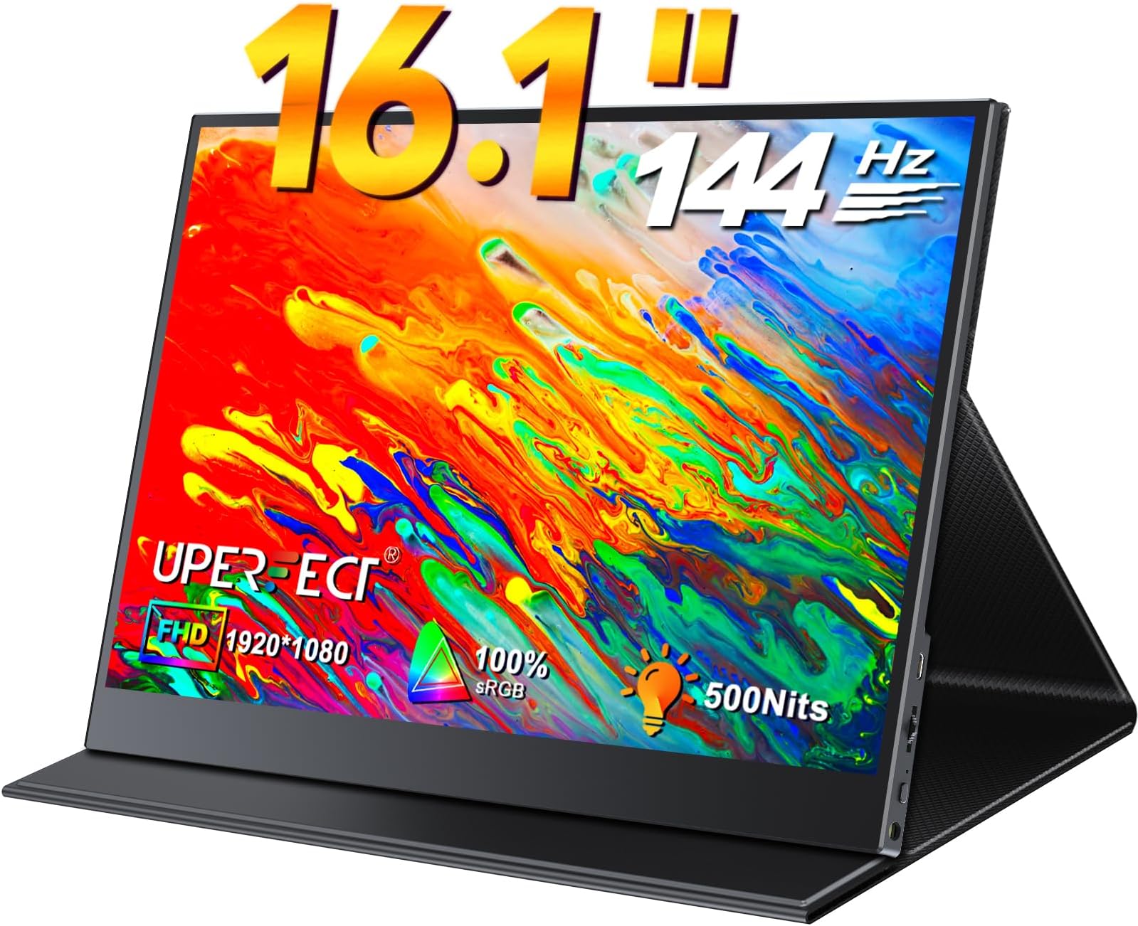 UPERFECT 144Hz Écran Portable 16.1'' Moniteur Portable de Jeu Eye Care ...