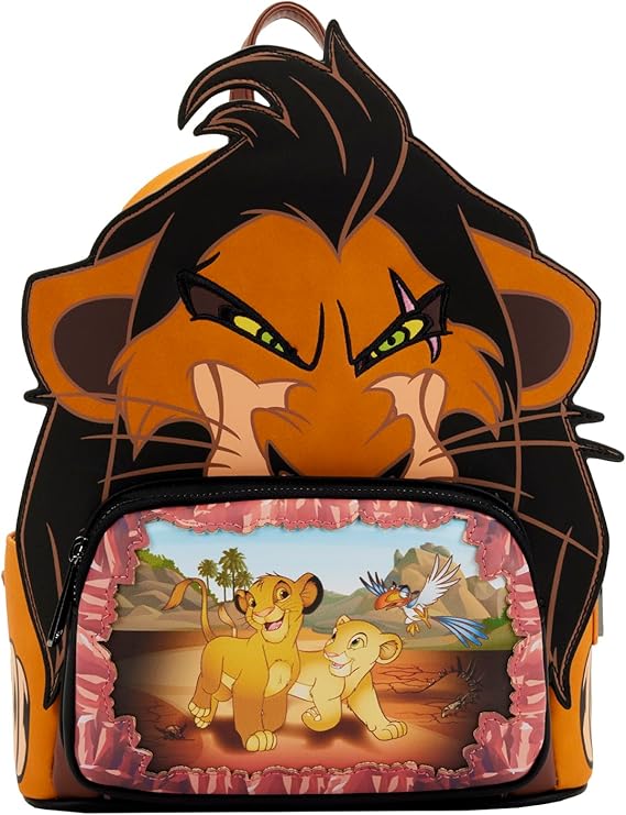 Amazon.com: Loungefly Disney Lion King Villains Scene Scar MINI ...
