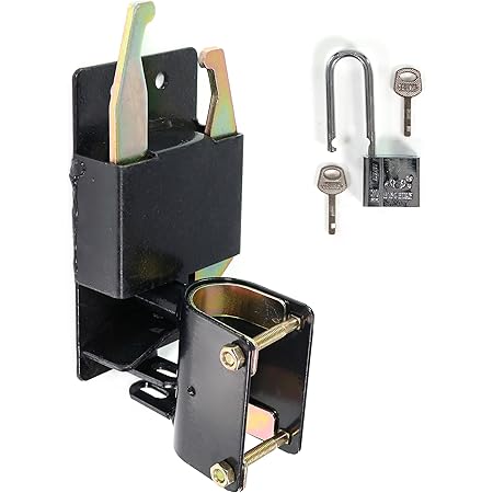 Amazon.com: Heavy Duty Lockable 2-Way Livestock Gate Latch Compatible ...