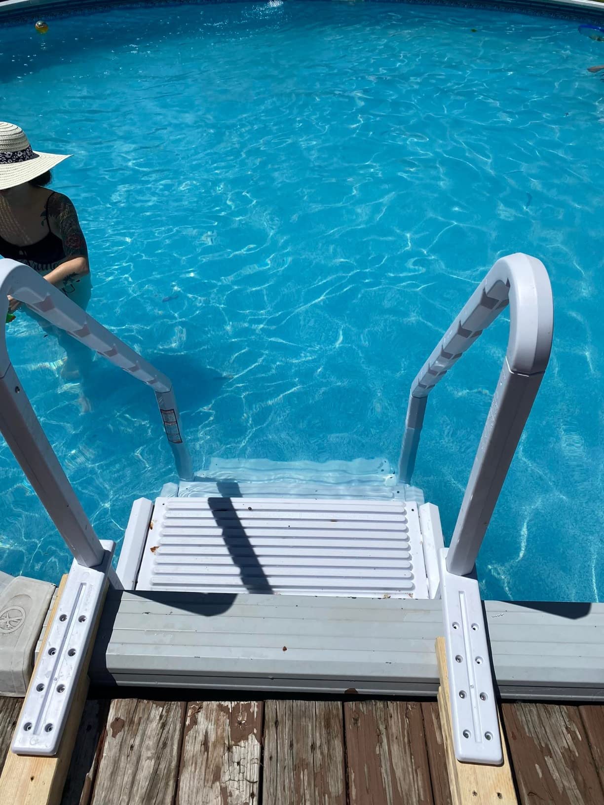 $12/mo - Finance Blue Wave Easy Pool Step Above Ground Swimming Pool ...