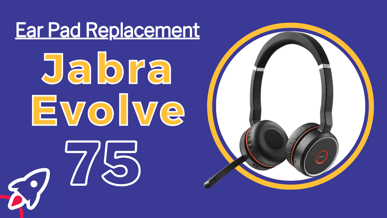Watch The Jabra Evolve 75& How to replace the Ear Pads on Amazon Live