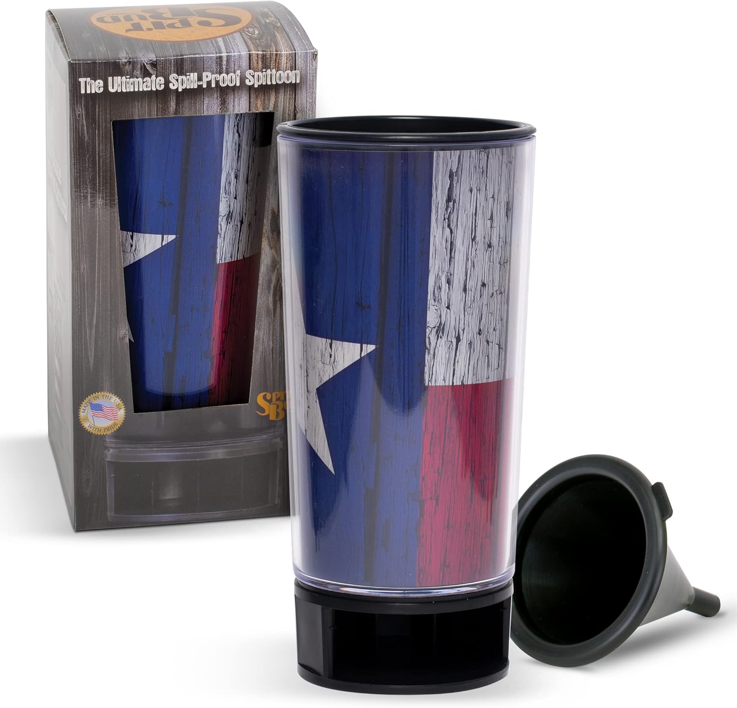 Amazon.com: Texas Flag by Spit Bud - The Ultimate Spittoon for Chew ...