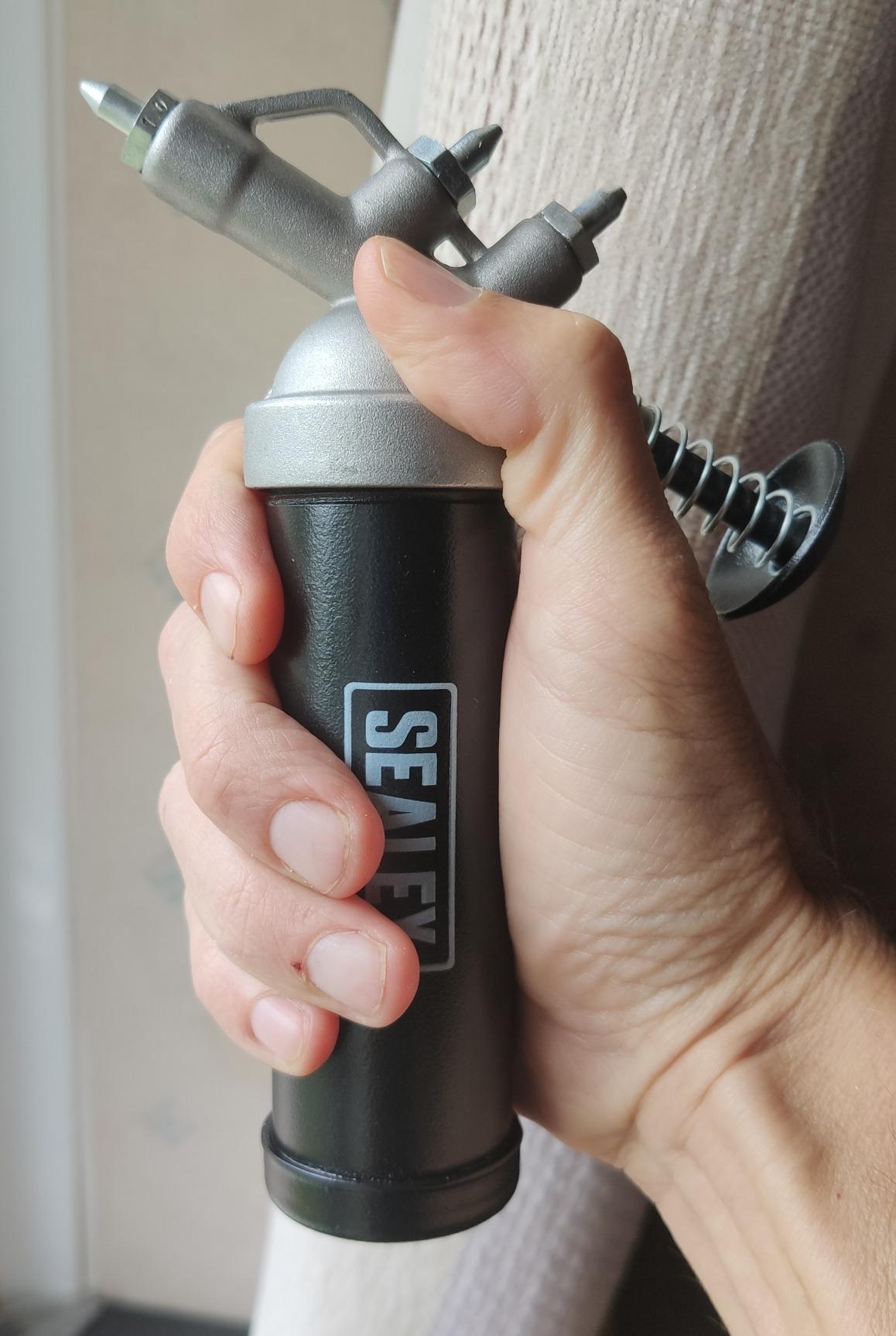 Sealey Push Type Mini Grease Gun - AK55 : Amazon.co.uk: DIY & Tools