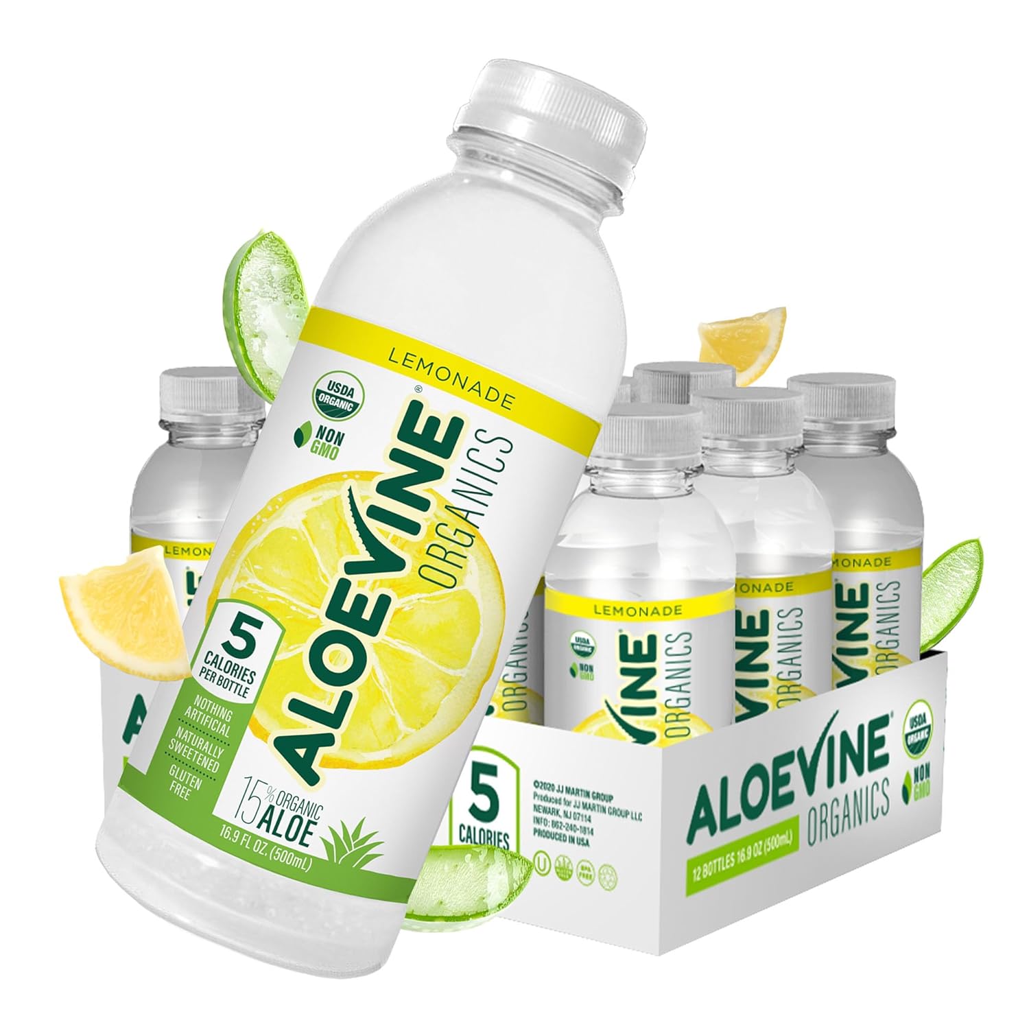 Amazon.com : Aloe Vera Juice, No-Pulp Organic Aloe Vera Drink, Healthy ...