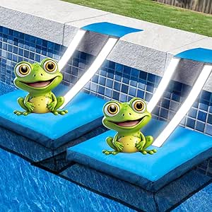 2 Pack Pool Animal Critters Saver Escape Ramp, Critter Frog Saving for ...