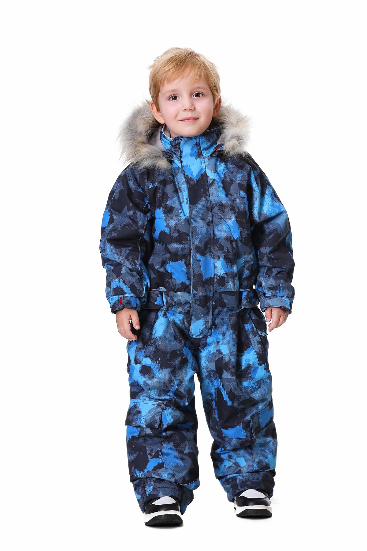 Snapklik.com : Bluemagic Big Kids One Piece Snowsuits Ski Suits ...