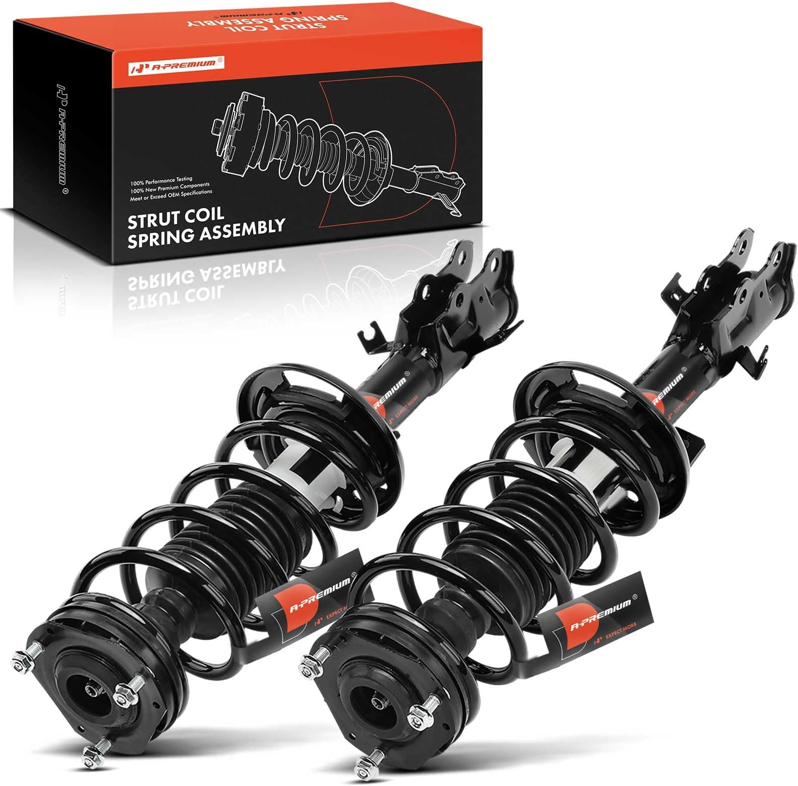 Amazon.com: TRQ Loaded Quick Complete Strut Spring Mount Assembly LH RH ...