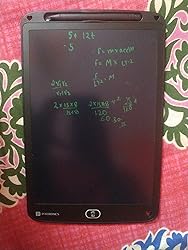 Portronics Ruffpad 12E Re-Writable LCD Writing Pad with 30.4cm (12 inch ...