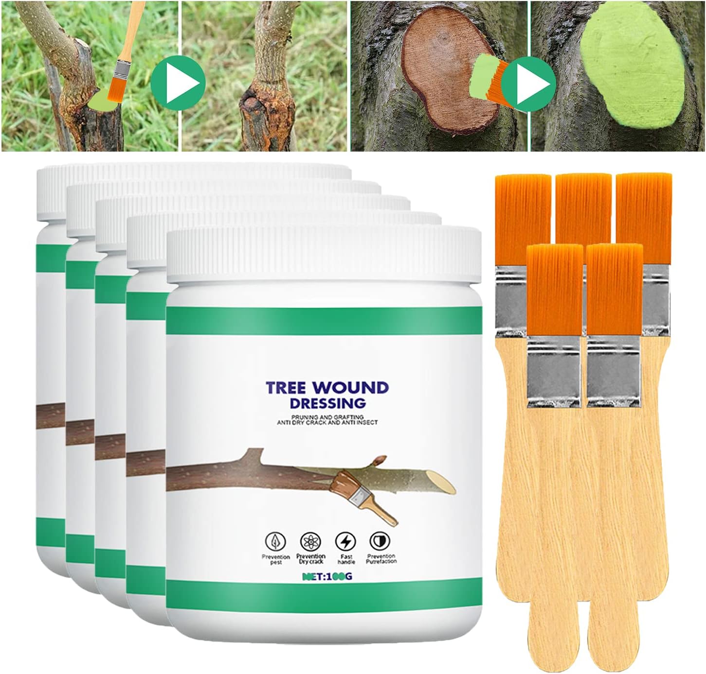 Amazon.com: Tree Wound Sealer, Tree Pruning Sealer, Tree Grafting ...