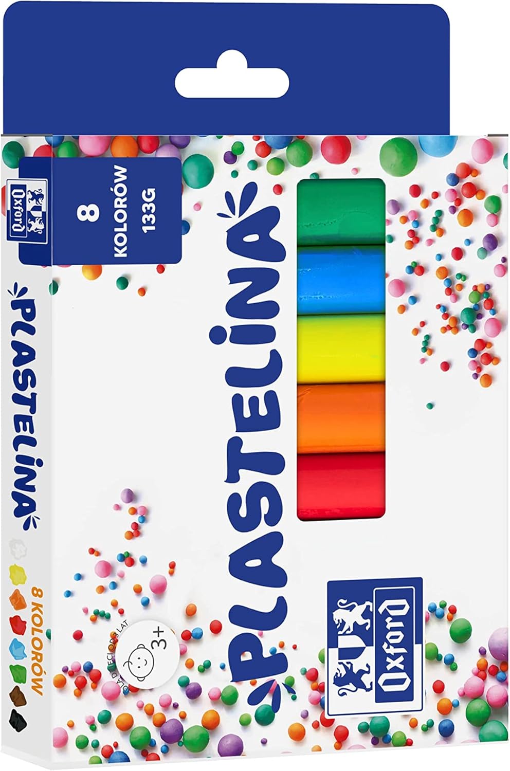 Amazon.com: Oxford Plasticine/Modelling Clay/Children's Clay/Soft ...