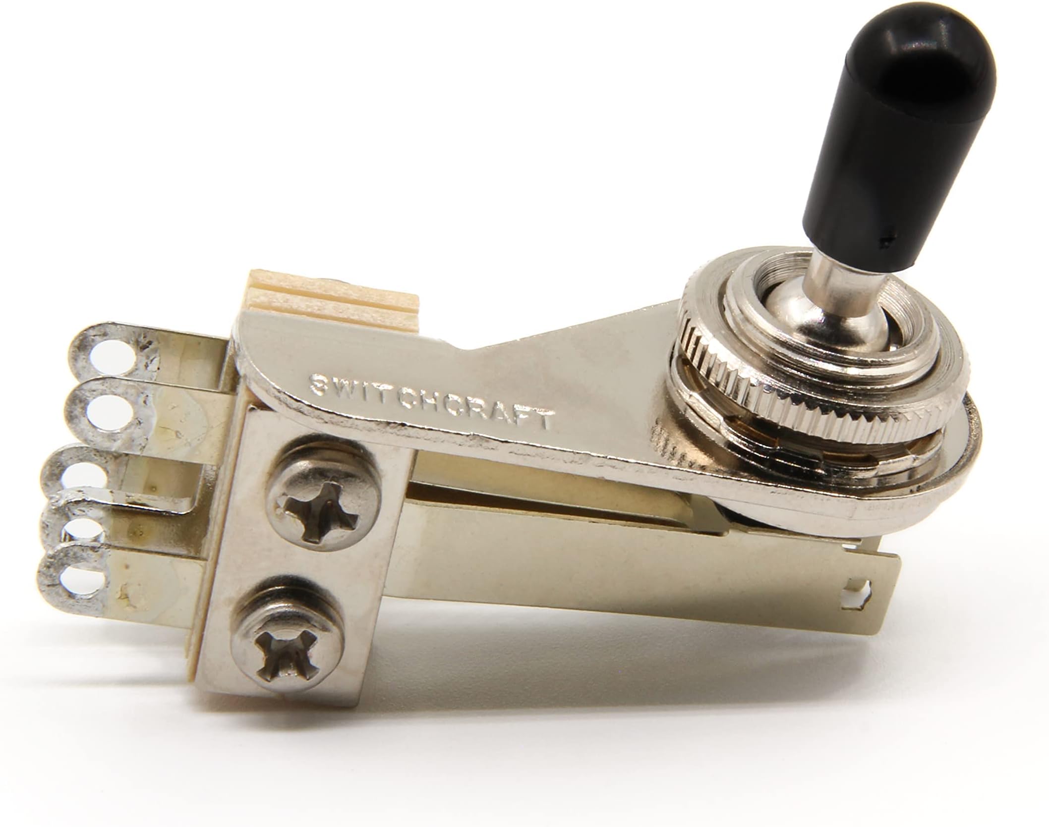 Amazon.com: Switchcraft 3-Way Short Toggle Switch w/ Genuine Switchcraft Cream Tip : Musical ...