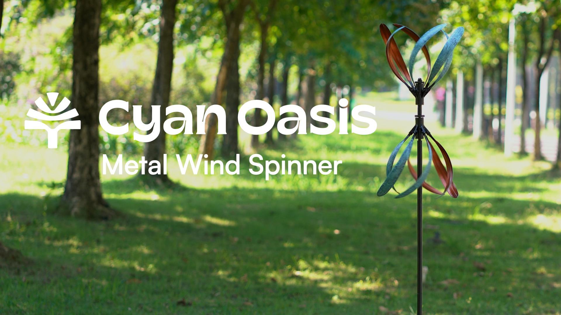 Watch Cyan Oasis create a different yard art for you on Amazon Live