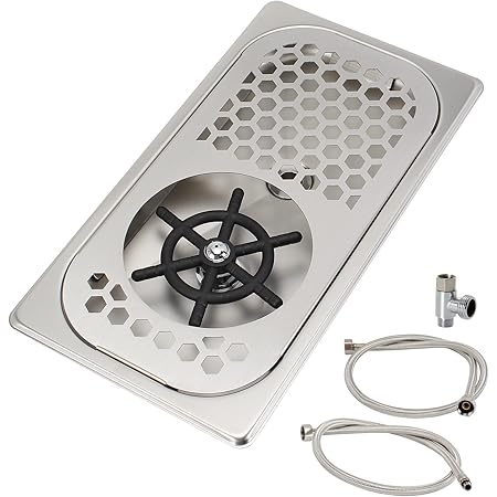 Amazon.com: YWBL-WH Pitcher Rinser Stainless Steel Cup Washer Glass ...