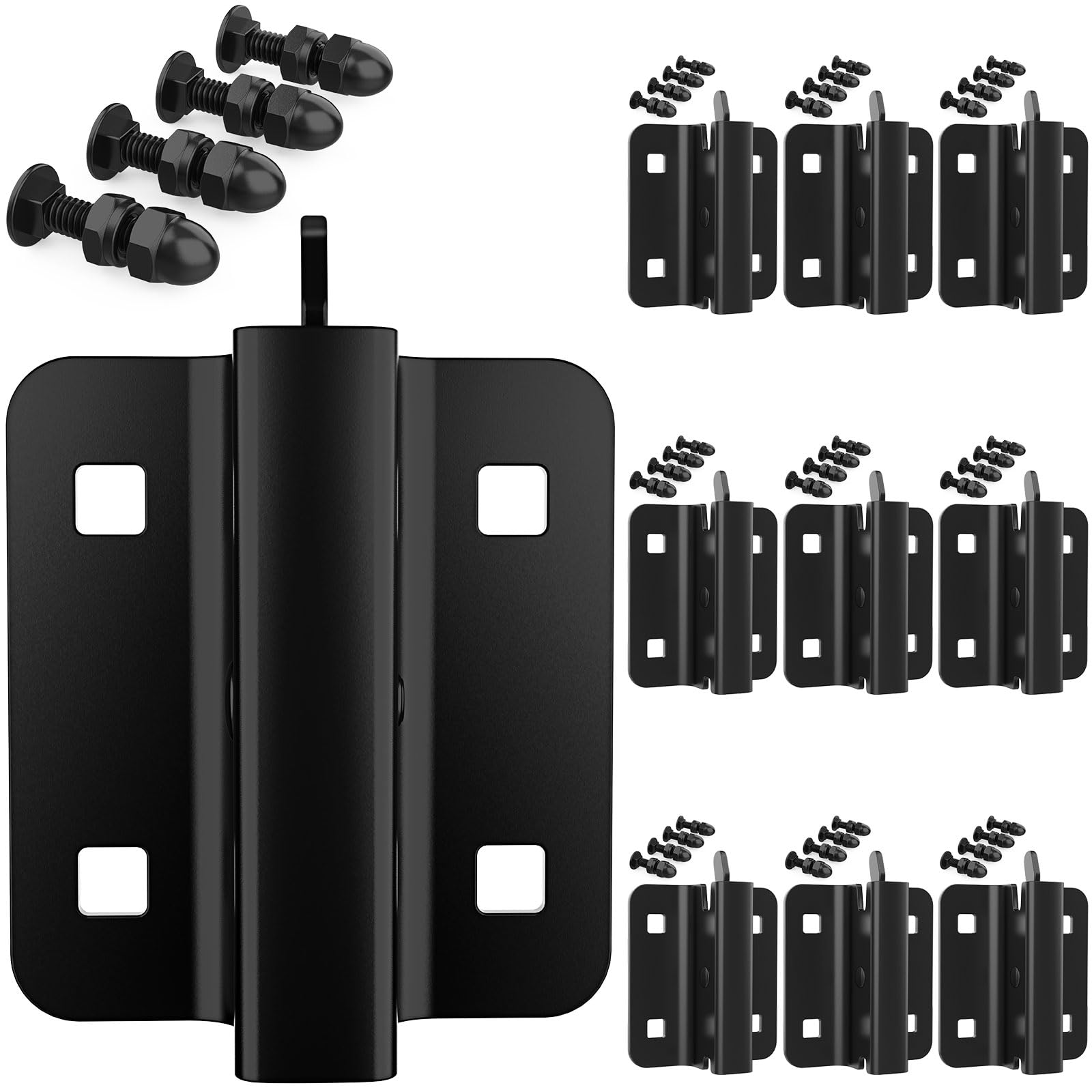 Amazon.com: 10 pcs E-Track Connector, Bolt-on Steel Trailer E Track ...