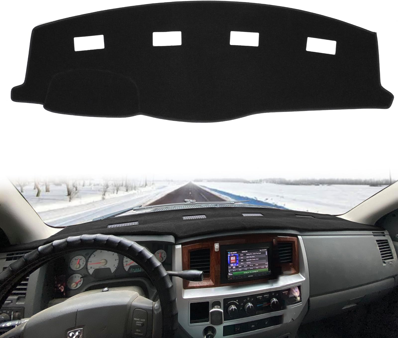 Amazon.com: HanLanKa Dashboard Dash Board Cover Mat Carpet Compatible ...