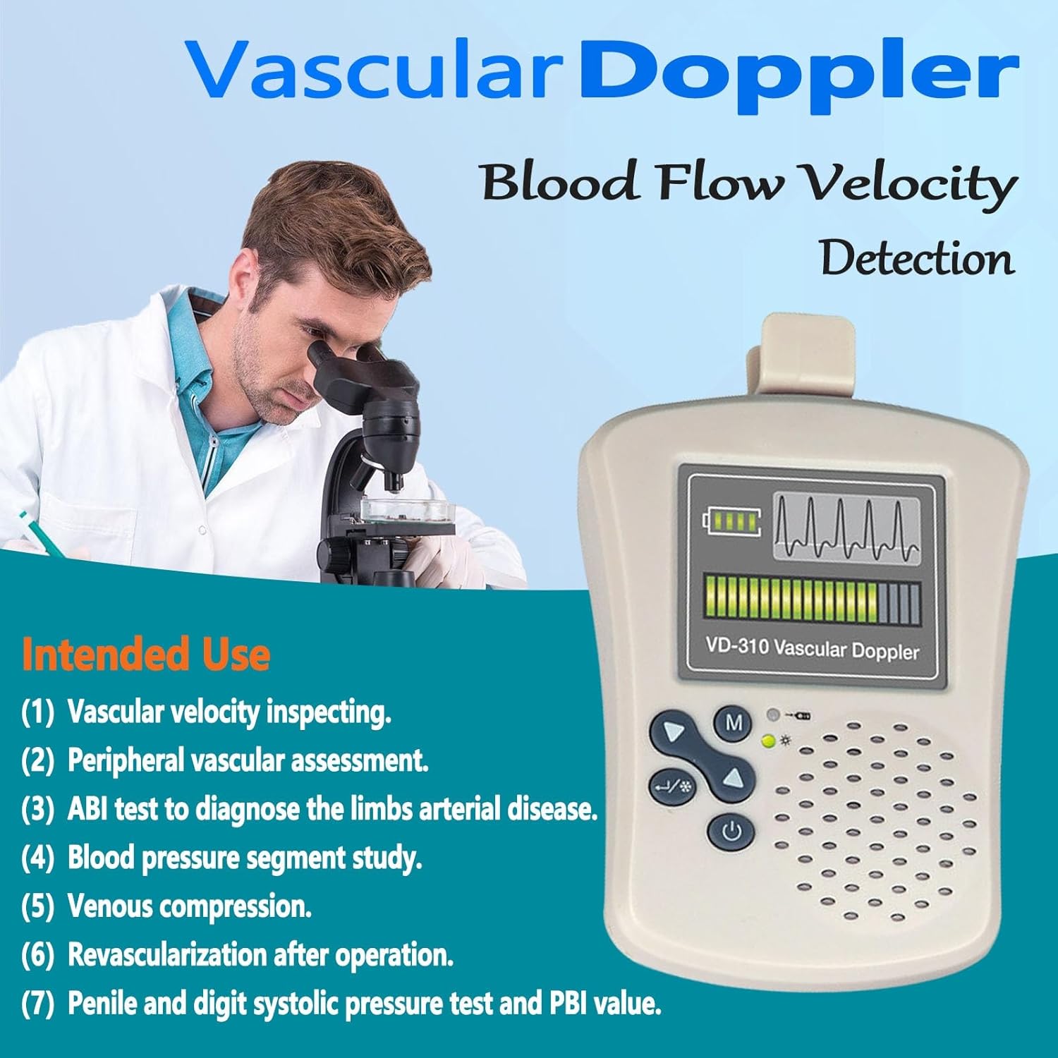 Handheld Hemodynamic Detector, Arterial/Venous Blood Philippines | Ubuy