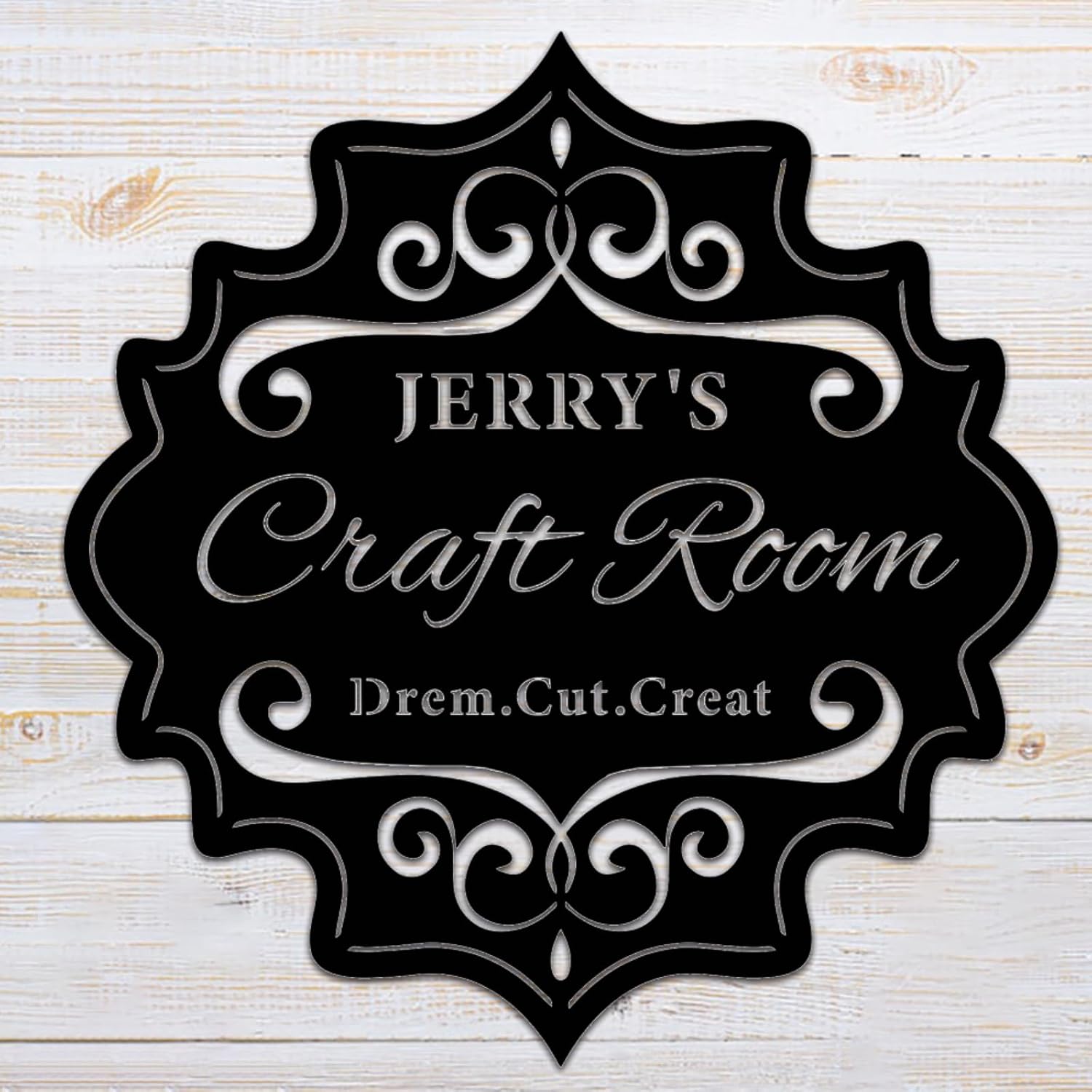 Amazon.com: Custom Craft Signs - Personalized Metal Wall Art - Home ...