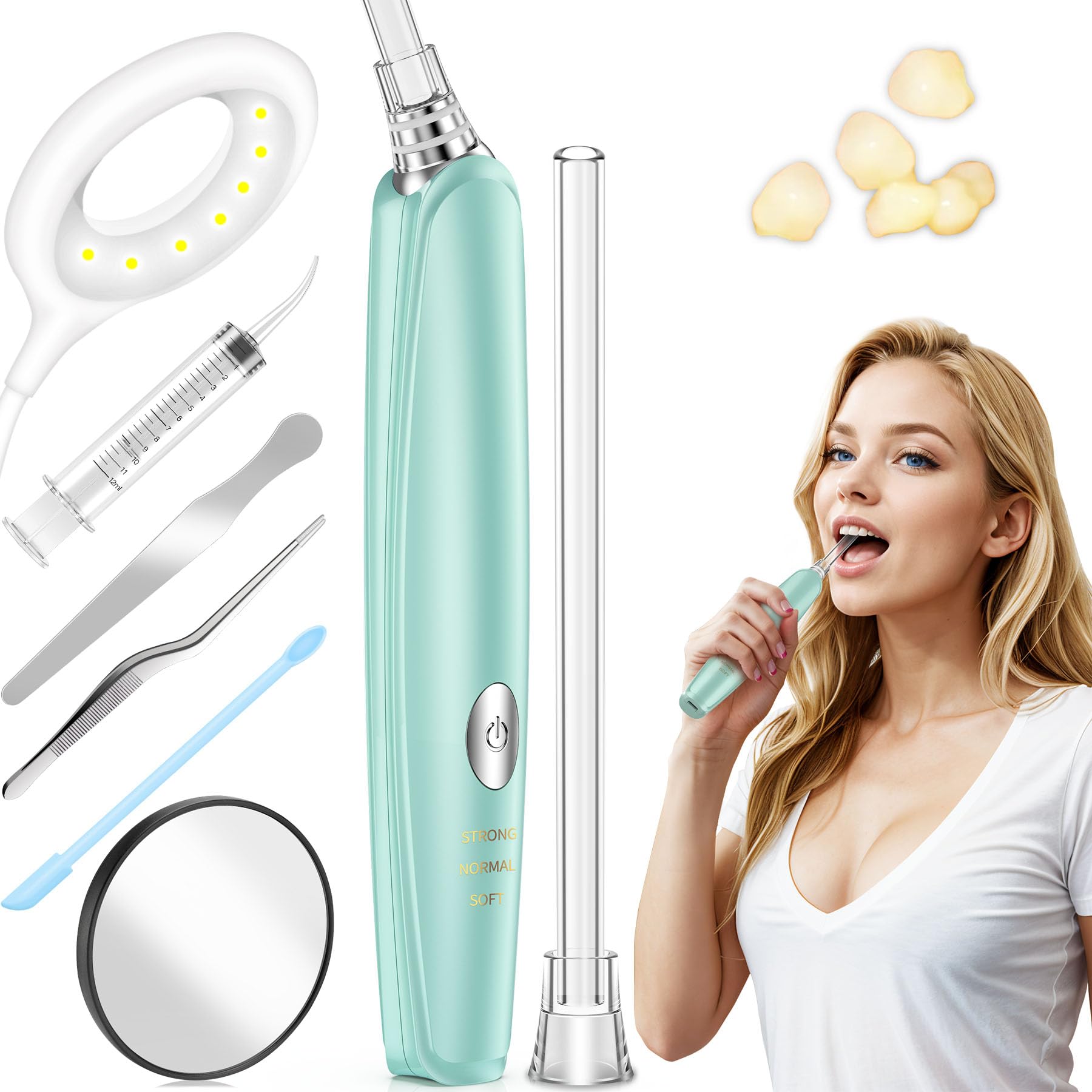 Amazon.com: Tonsil Stone Remover, Tonsil Stone Removal kit with LED ...