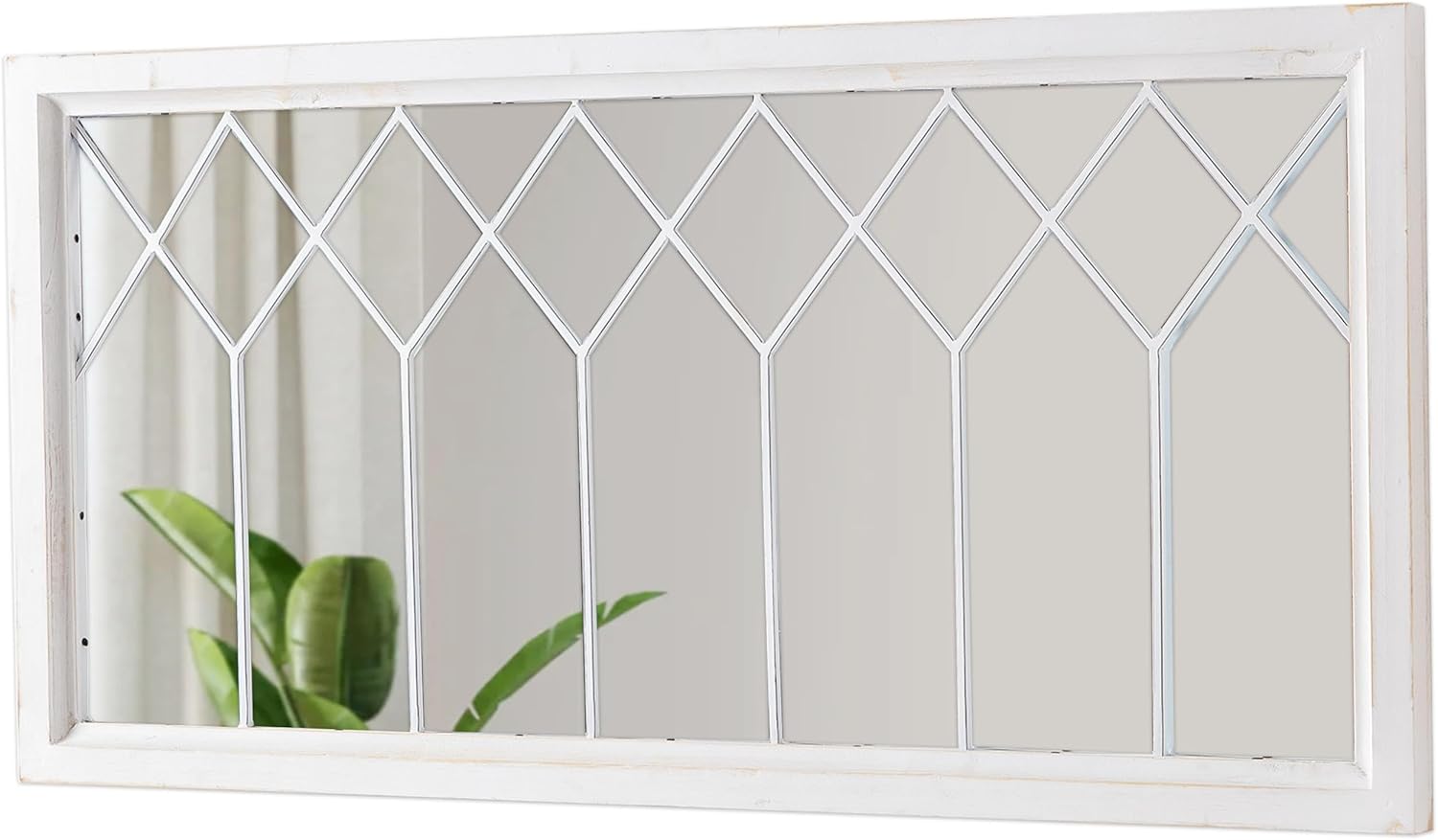 Amazon.com: Sintosin Rectangular Window Mirrors for Wall Decor 20 X 40 ...