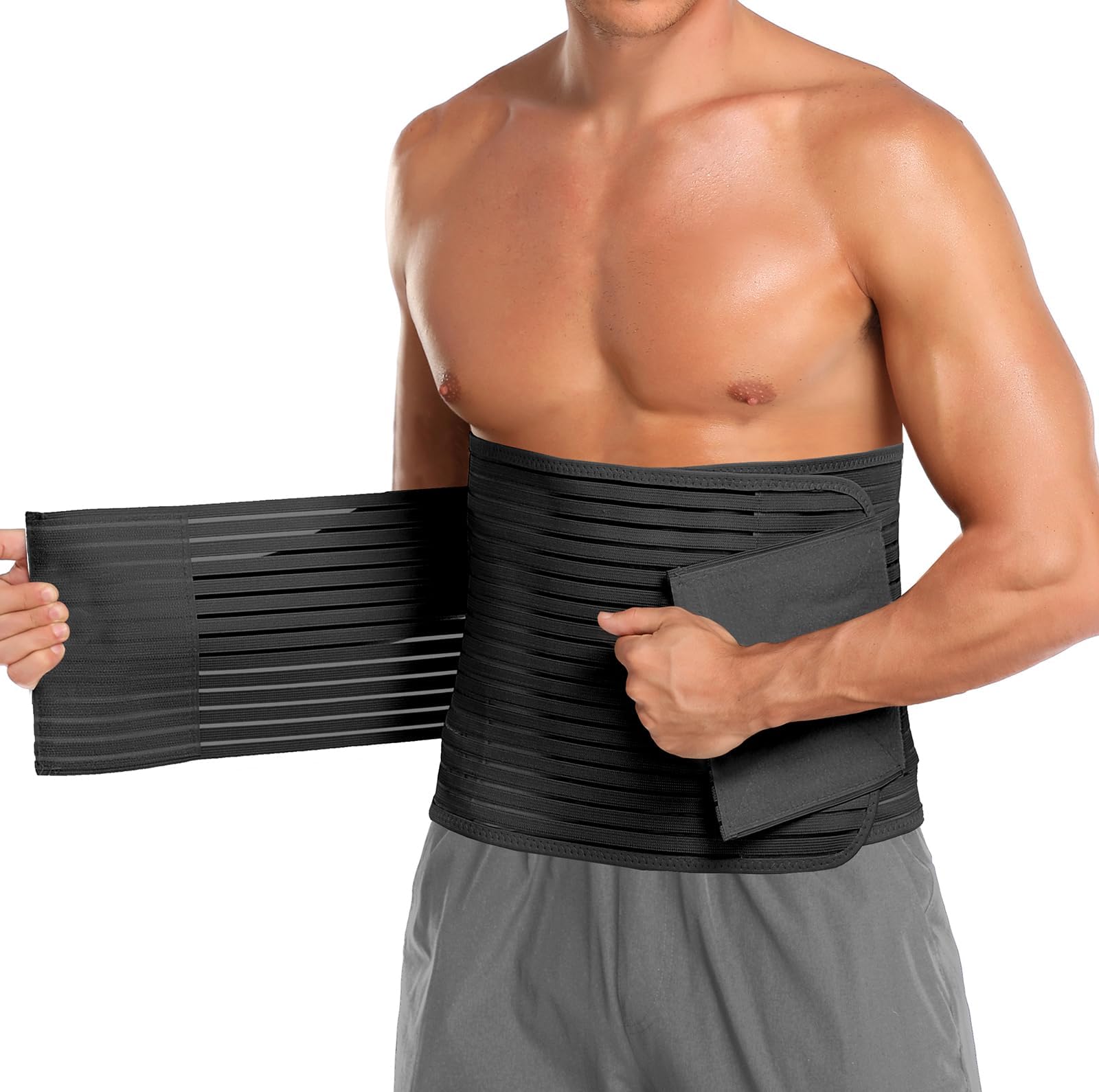 Amazon.com: Abdominal Binder Post Surgery Plus Size | Postpartum Belly ...