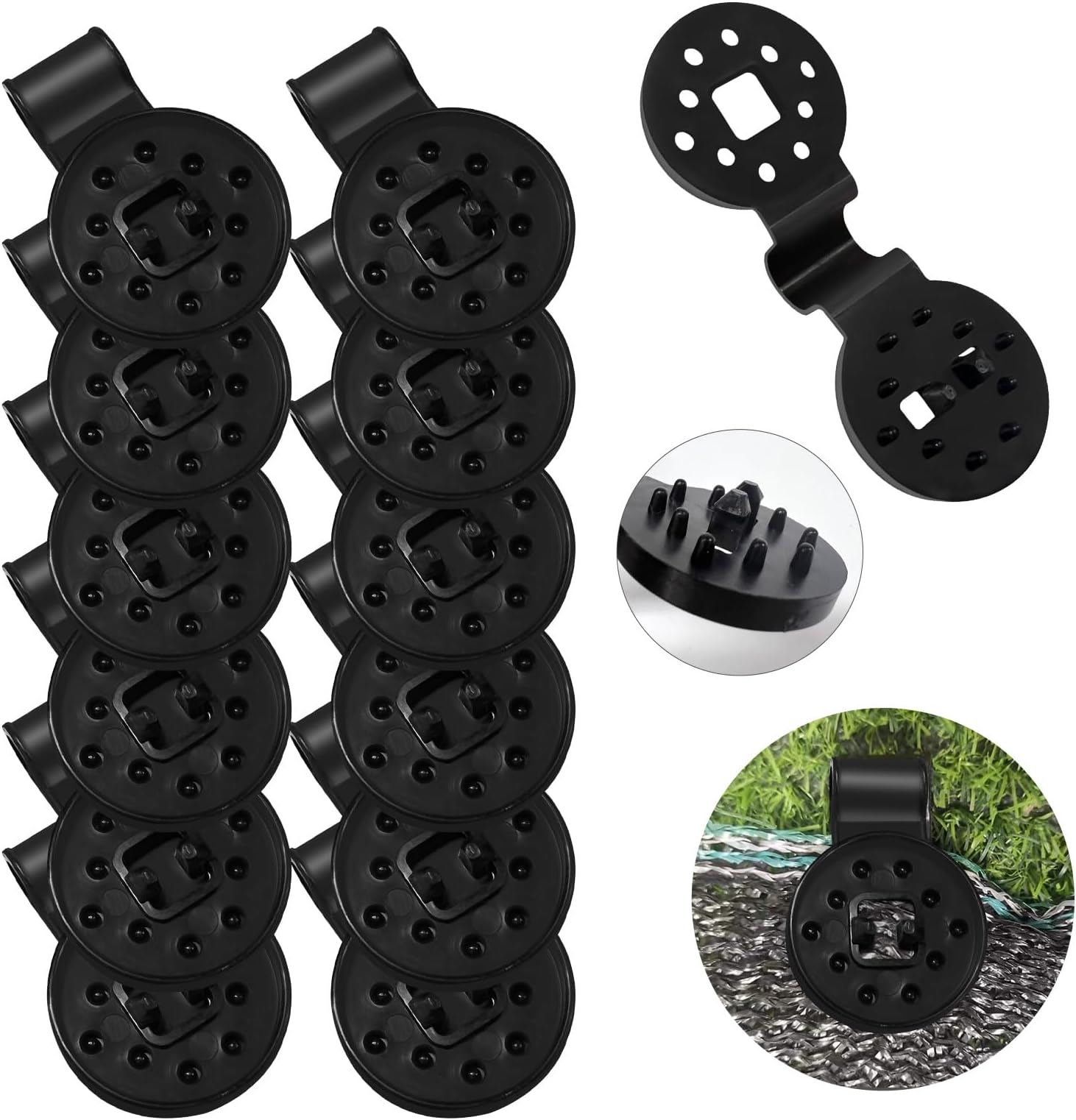 Amazon.com : HFYZZ 120 Pieces Shade Cloth Clips, 2023 New Shade Cloth ...