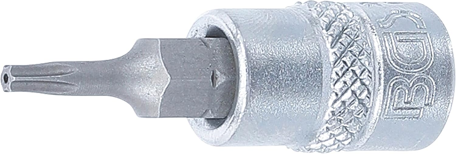 BGS 2364 | Bit socket | 6.3 mm (1/4") | T-profile (for Torx) with T9 ...
