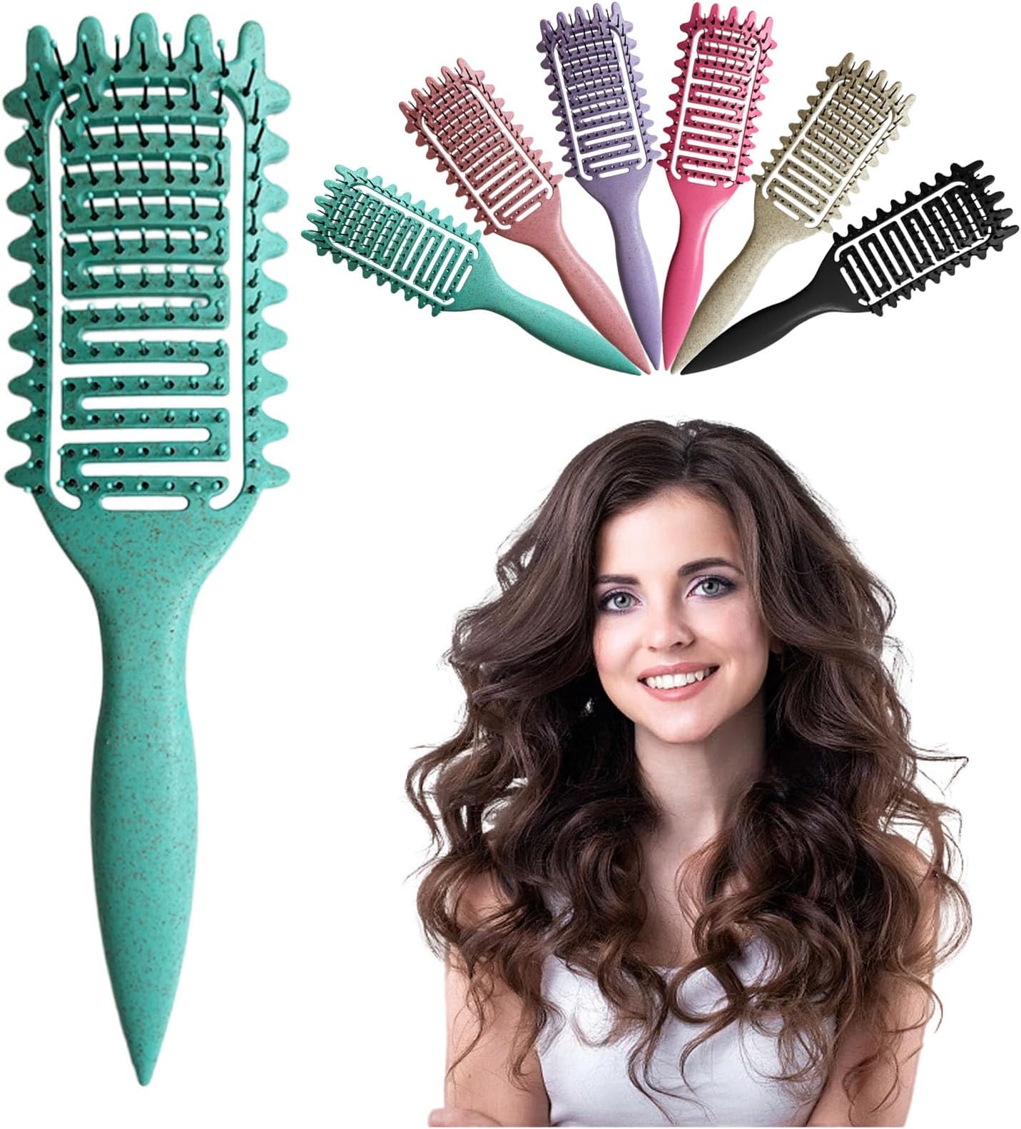 Amazon.com : Curl Defining Brush,2024 Best Curly Hair Brush,Vented Hair ...