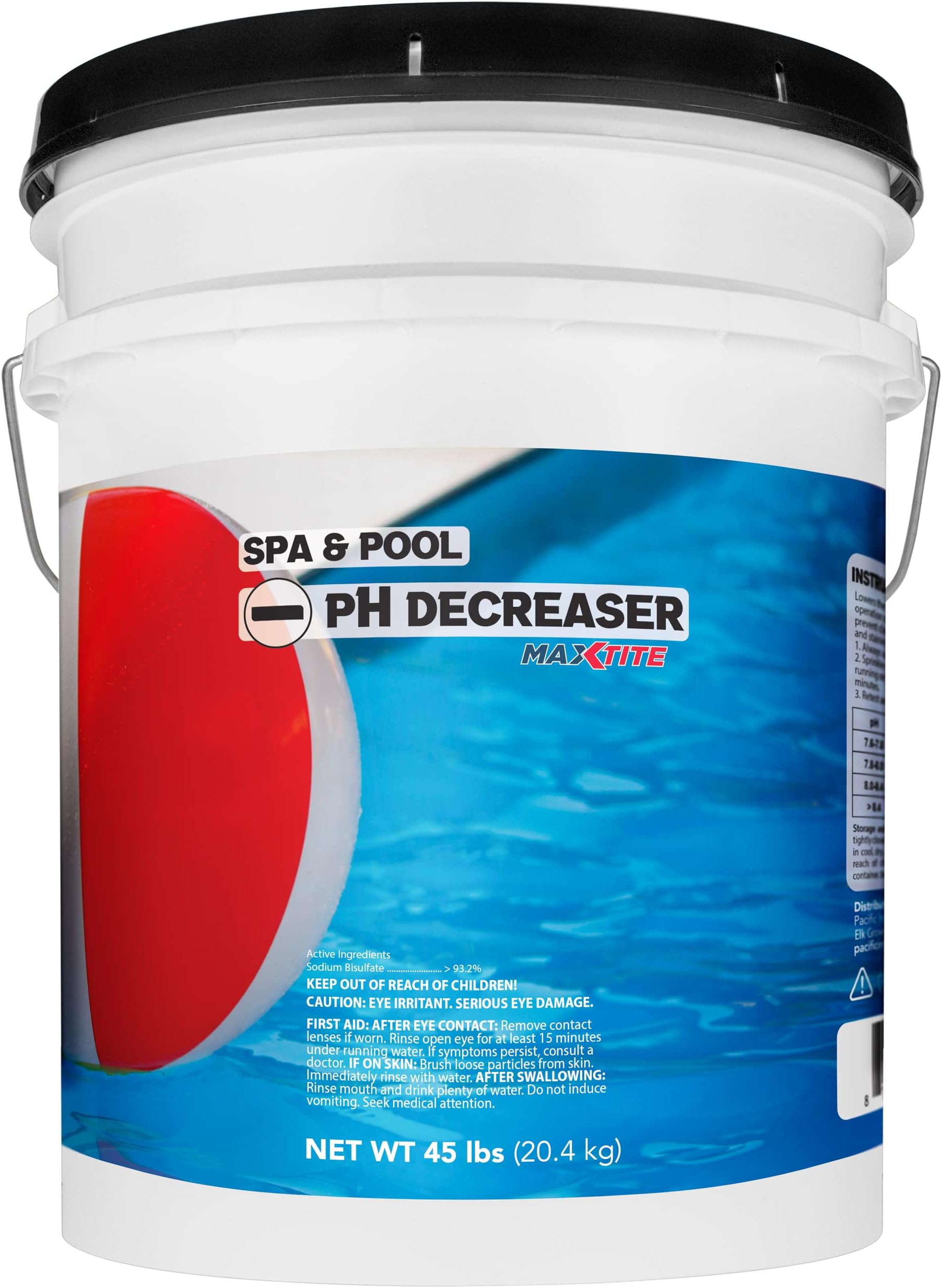 Amazon.com : Aqua Clear Pool Products pH Decreaser 20 lb. : Patio, Lawn ...