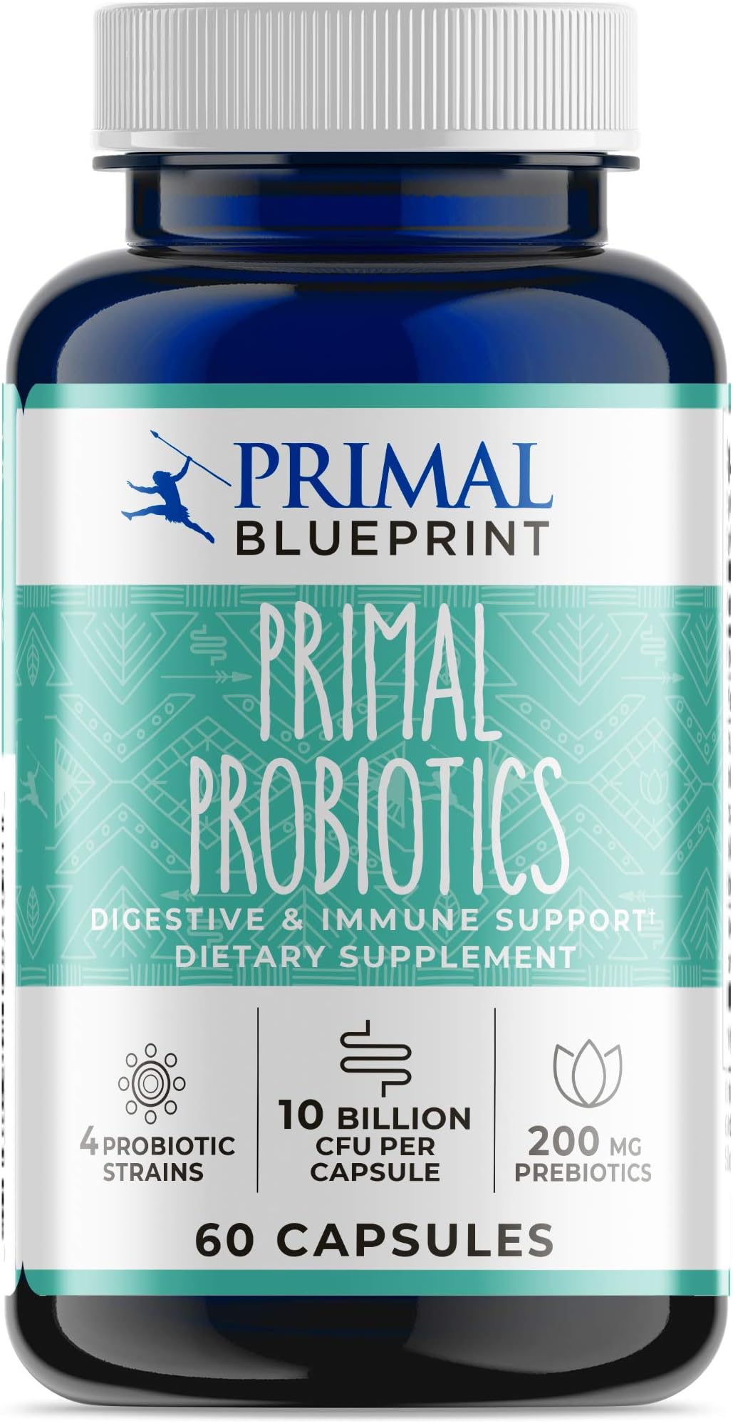 Amazon.com: Primal Blueprint, Primal Probiotics, 60 Count : Health ...