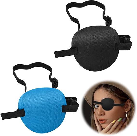 2pcs Eye Patches, Adjustable Medical Eye Patches for Adults & Kids ...