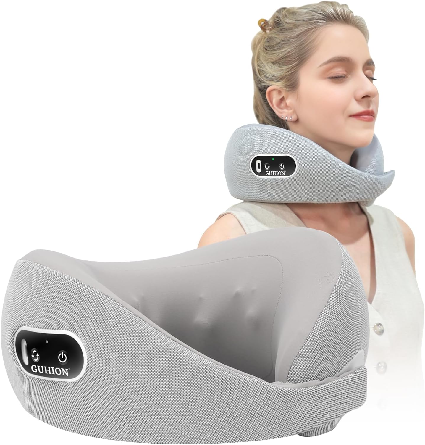 Amazon.com: Neck Massager, Deep Tissue Kneading Massage Pillow for Neck ...