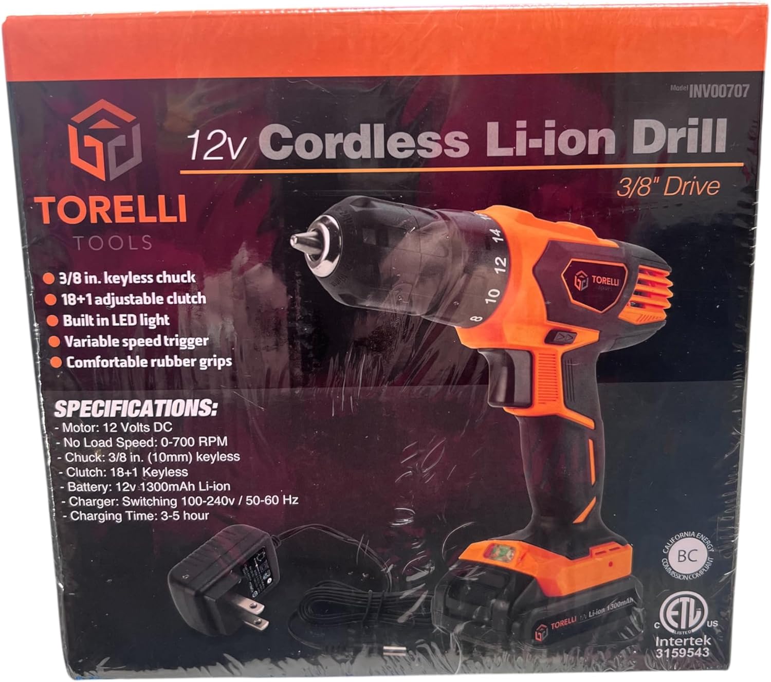 Amazon.com: Torelli 12v Cordless Li-ion Drill : Tools & Home Improvement