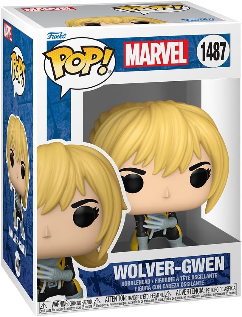 Amazon.com: Funko Pop! Marvel: Spider-Gwen: Gwenverse - Wolver-Gwen ...