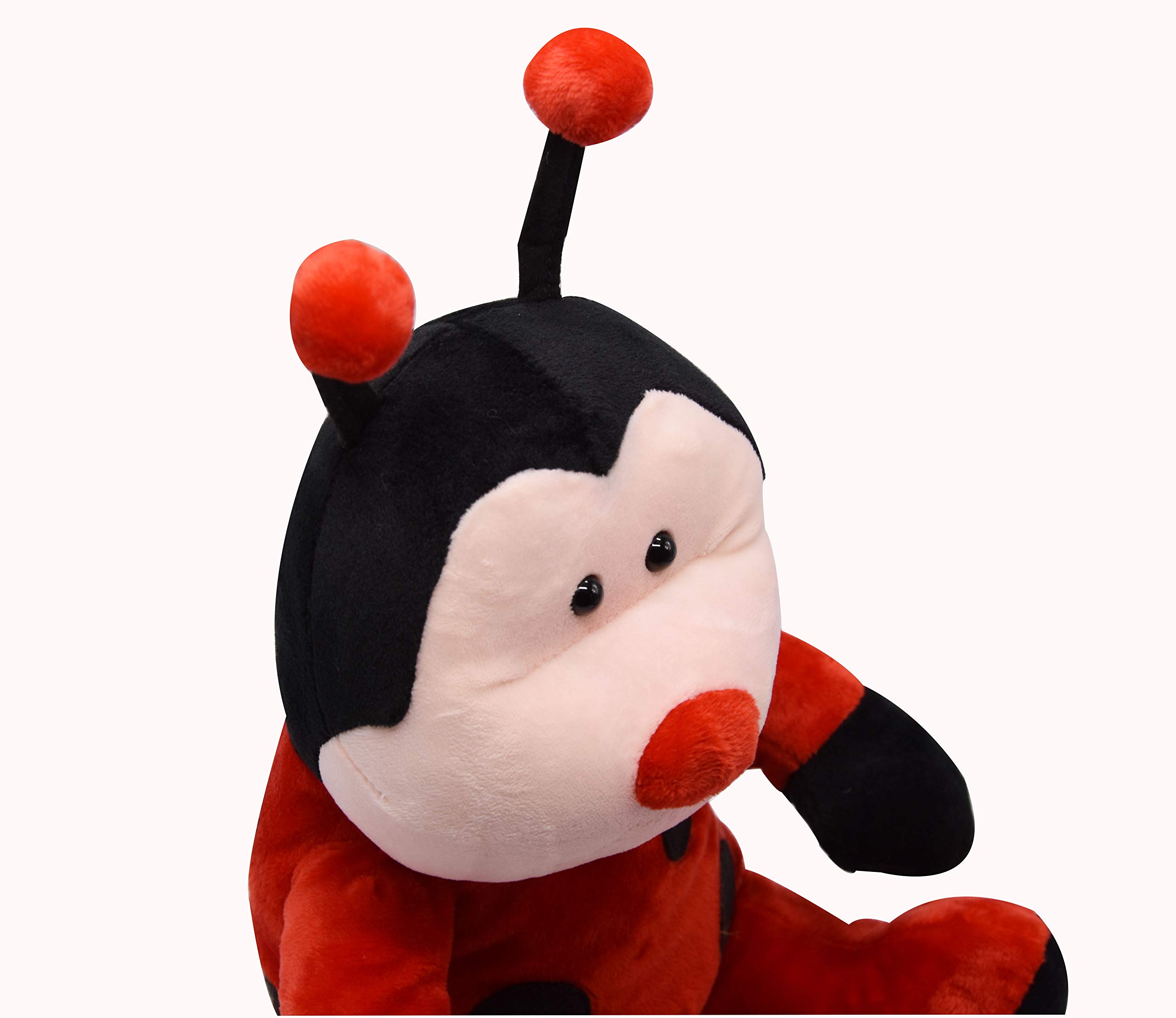 Buy Cuddly Ladybug Stuffed Animal with Tiny Red Nose and Long Lovely ...