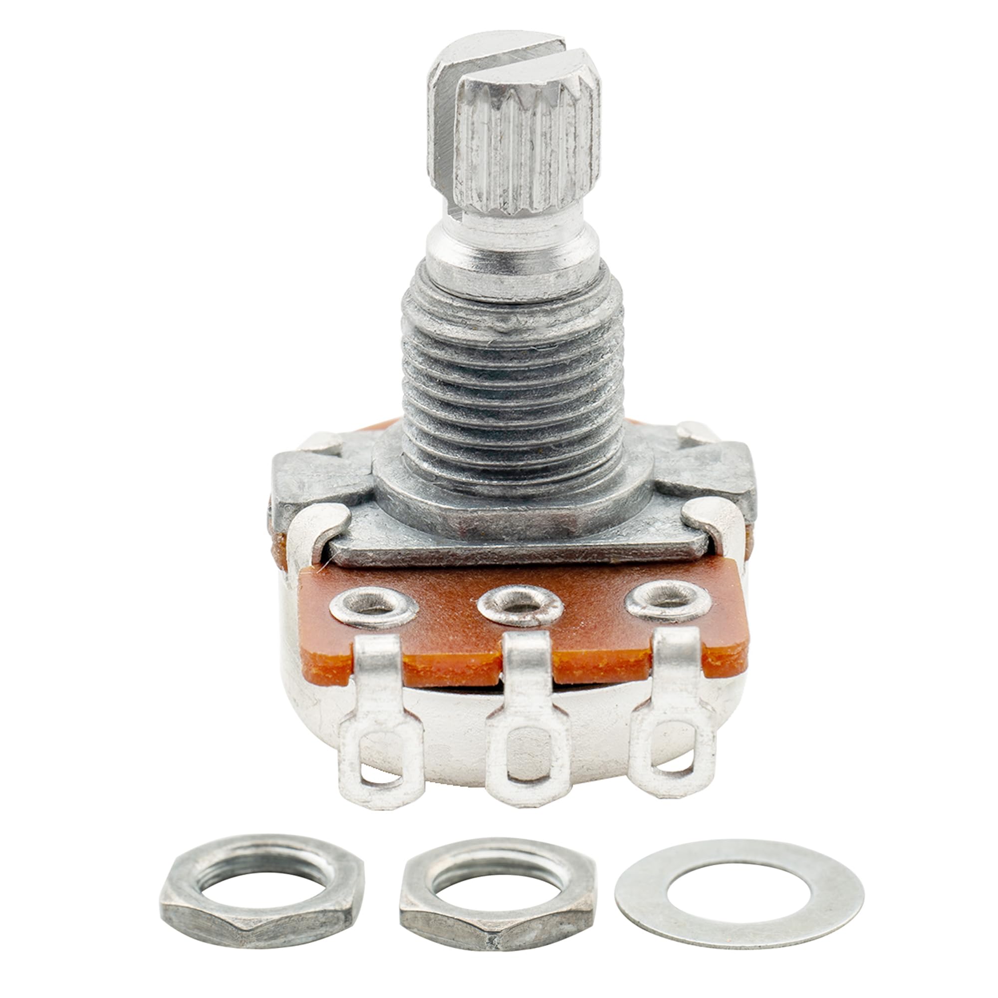 250k Potentiometer Alpha A250K Metric 18-Spline Pots Electric Guitar ...