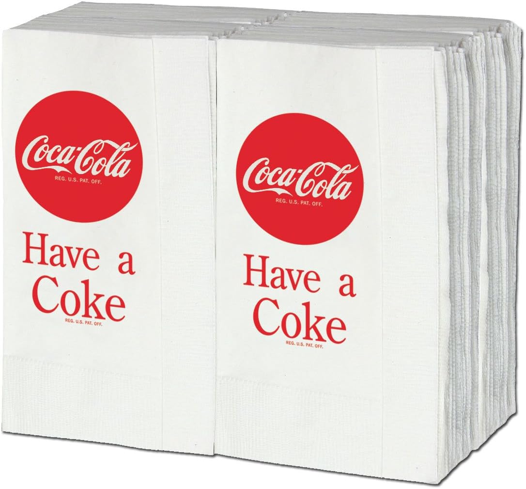 Amazon.com: Have a Coke Paper Napkins 100 Pack : Home & Kitchen