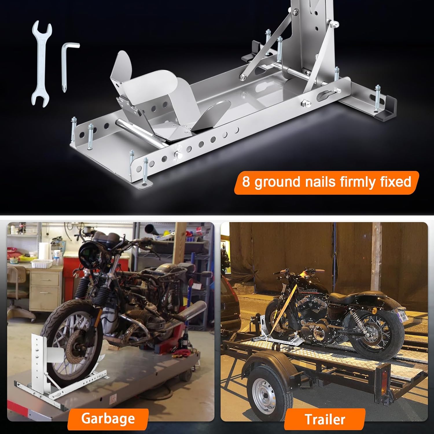 Stainless Steel Motorcycle Wheel Chock Macao | Ubuy