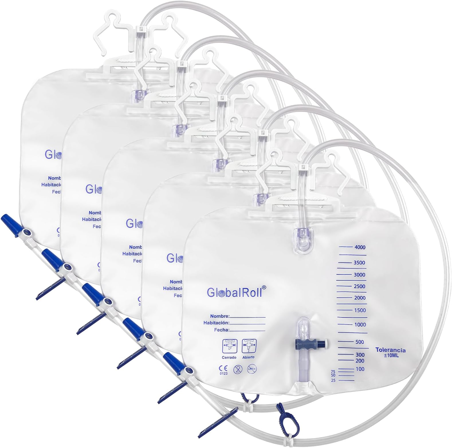 Amazon.com: GlobalRoll Urinary Drainage Bag with Anti-Reflux Chamber ...