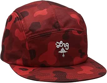 LRG Men's Core Camo 5 Panel Hat, Red, One Size at Amazon Men’s Clothing ...