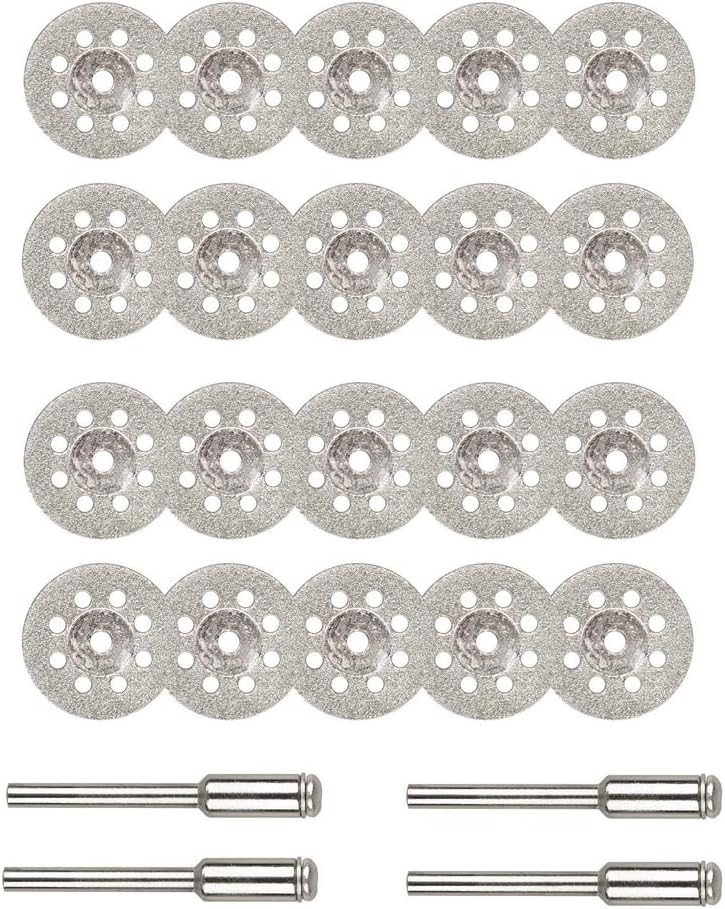 Toolzone 50mm Diamond Coated Mini Cutting Disc Wheel Hobby Drill ...